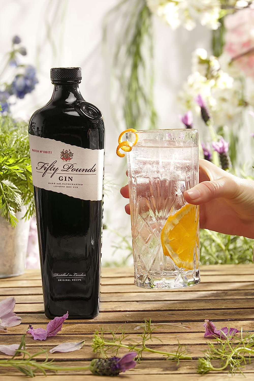 Fifty Pounds Gin – Smooth & Classic London Dry Gin 70cl | Bottled & Boxed Fifty Pounds Gin – Smooth & Classic London Dry Gin 70cl | Bottled & Boxed