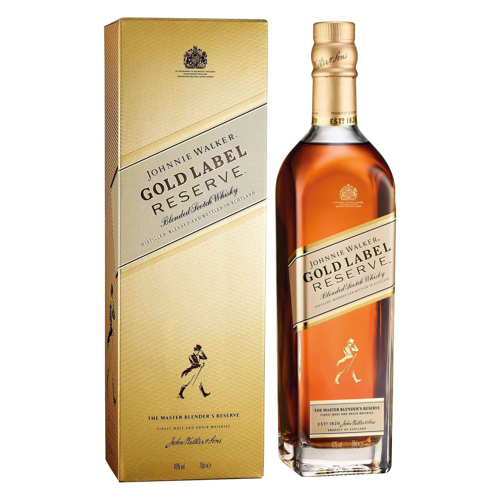 Johnnie Walker Gold Label Reserve Blended Whisky 70cl Bottled And Boxed